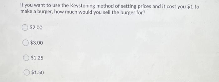 Solved If you want to use the Keystoning method of setting | Chegg.com