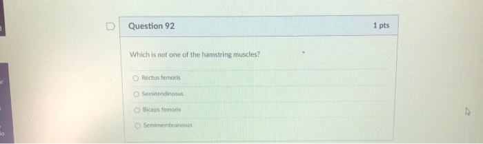 Solved D Question 92 1 Pts Which Is Not One Of The Hamstring Chegg solved-d-question-92-1-pts-which-is-not-one-of-the-hamstring-chegg