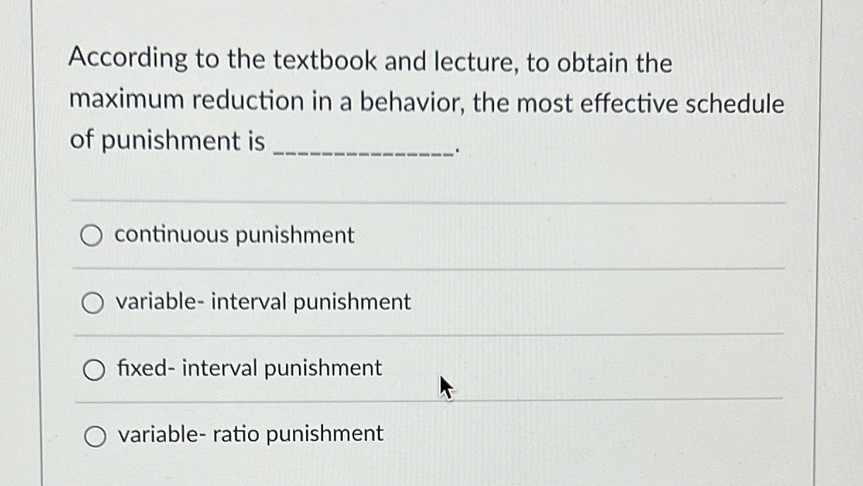 Solved According to the textbook and lecture, to obtain the | Chegg.com