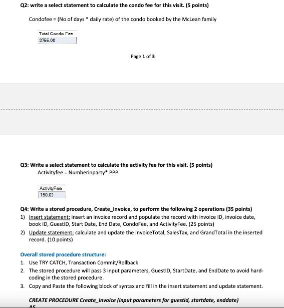 Solved Calculate Adam McLean's final invoice bill for his | Chegg.com