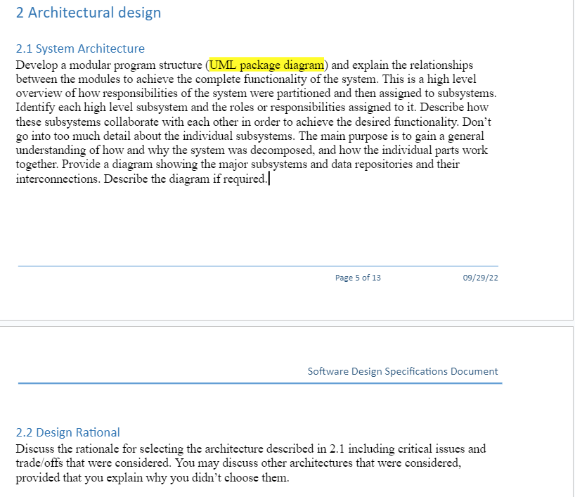 Solved Plz complete 2 ﻿Architectural design provided in 1 | Chegg.com