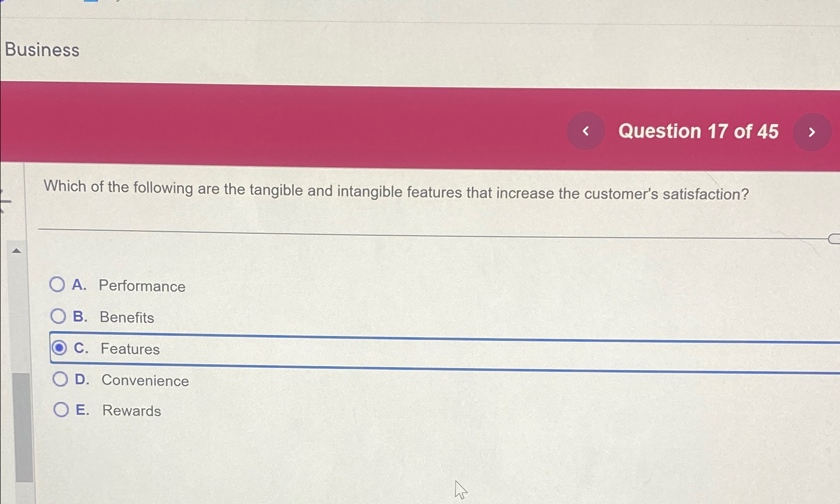 Solved Which of the following are the tangible and | Chegg.com