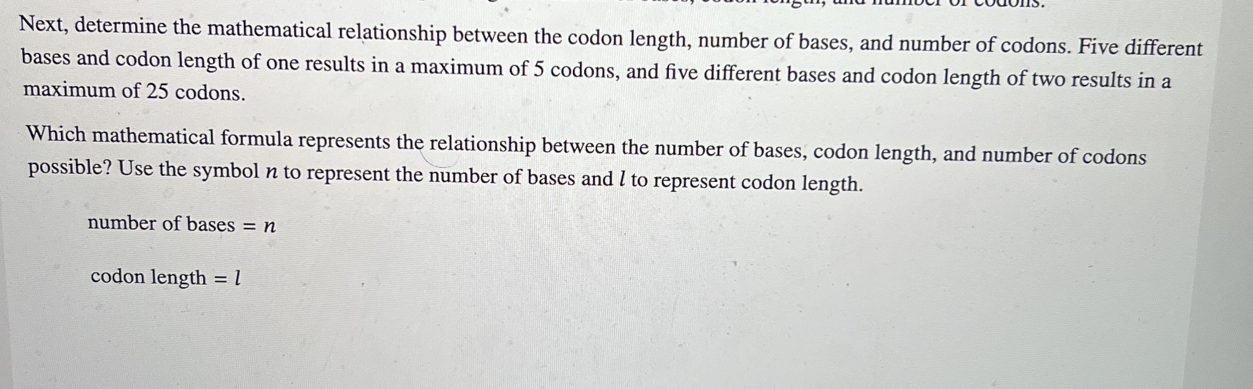 Solved Next, determine the mathematical relationship between | Chegg.com