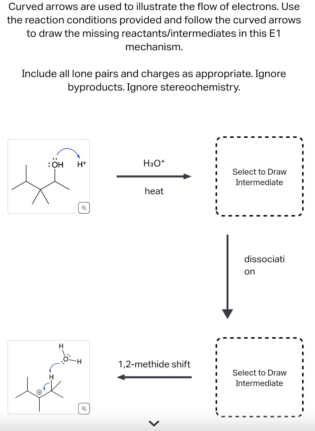 Solved Curved arrows are used to illustrate the flow of | Chegg.com