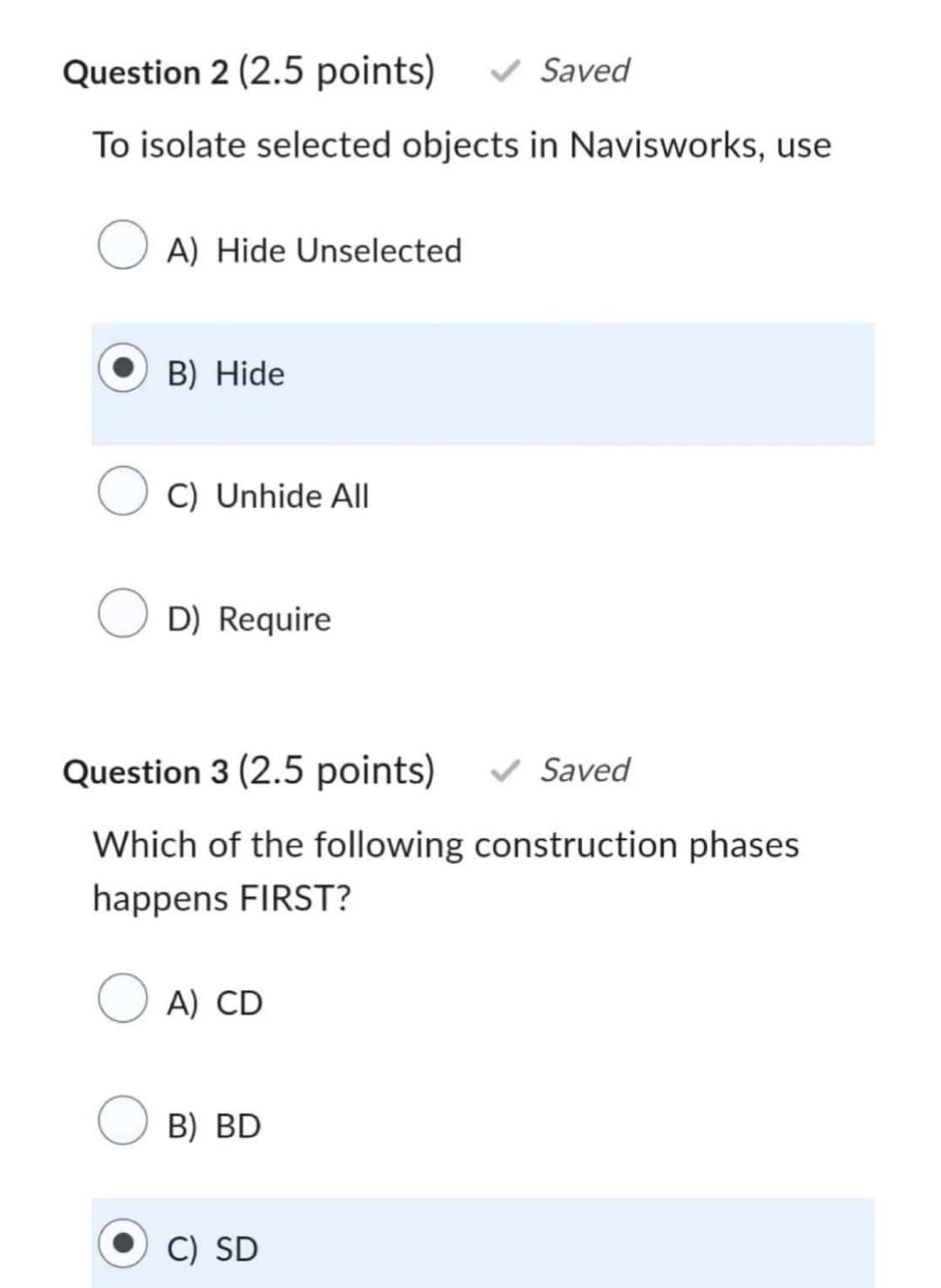 Solved To Isolate Selected Objects In Navisworks Use A