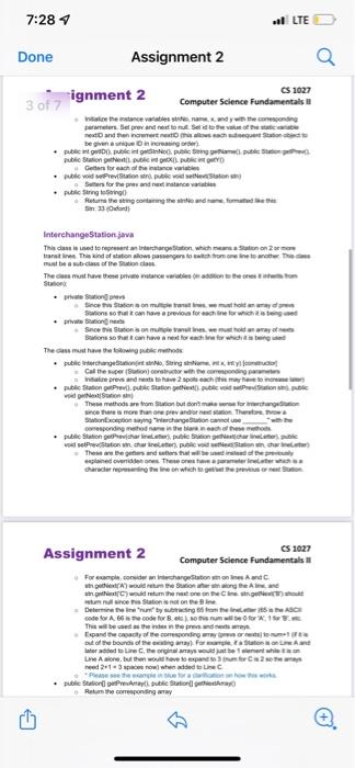 Introduction Assignment 2 CS1027 Provided files - | Chegg.com