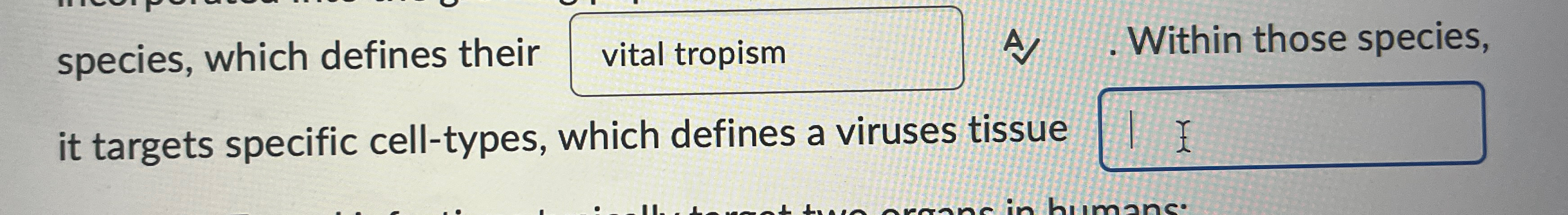 Solved species, which defines their ﻿A . ﻿Within those | Chegg.com