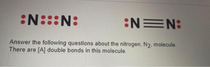 Solved Answer the following questions about the nitrogen, | Chegg.com
