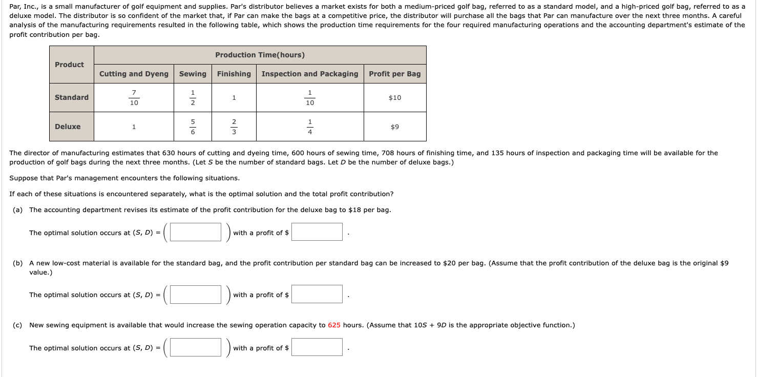 Solved Please help answer all parts of question. | Chegg.com