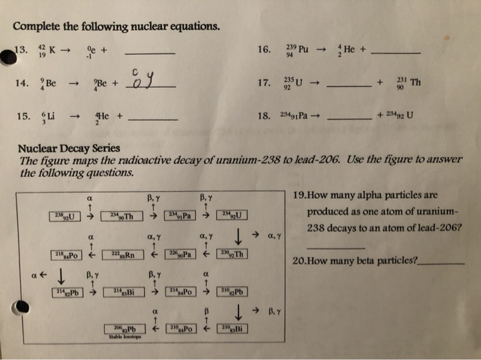 Uranium 238 Alpha Decay Equation - Tessshebaylo Uranium 238 Alpha Decay Equation - Tessshebaylo