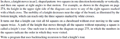 Solved In chess, a Knight moves in an L - shaped pattern: | Chegg.com