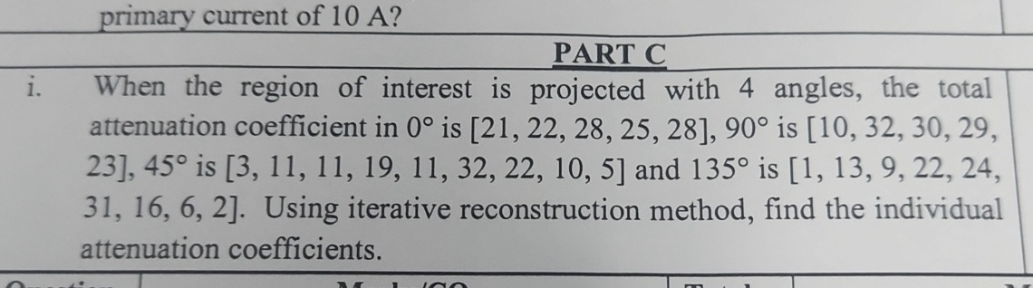 Solved primary current of 10 ﻿A ?PART Ci. ﻿When the region | Chegg.com