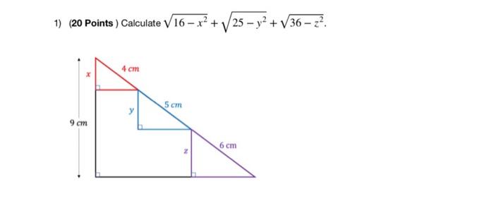 Solved 16−x2+25−y2+36−z2. | Chegg.com