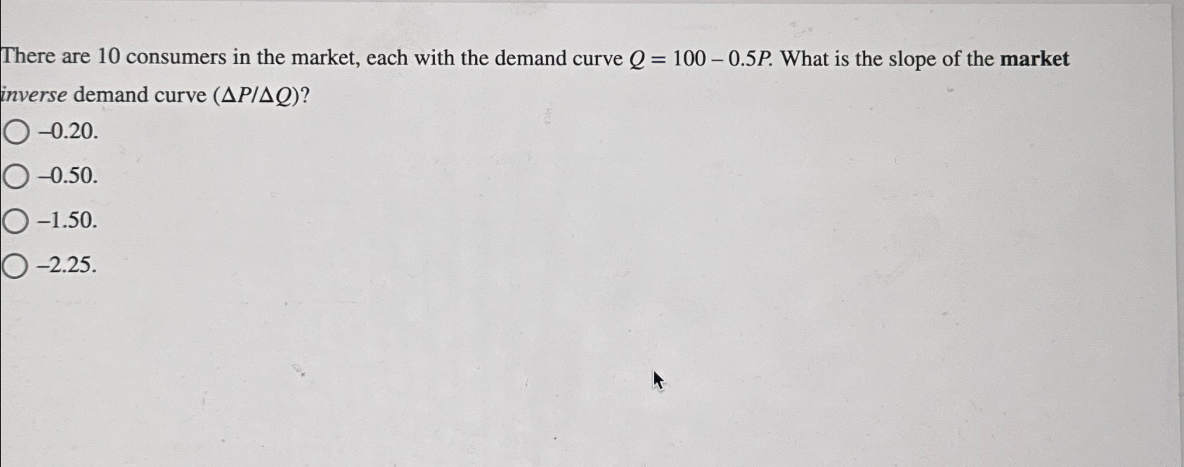 There are 10 ﻿consumers in the market, each with the | Chegg.com
