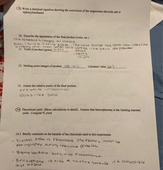 Solved Write a chemical equation showing the conversion of | Chegg.com