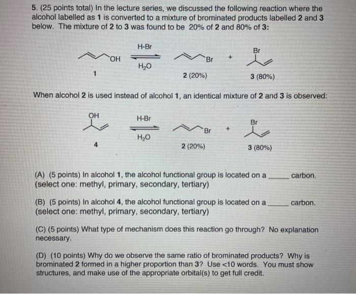 Solved 5. (25 points total) In the lecture series, we | Chegg.com