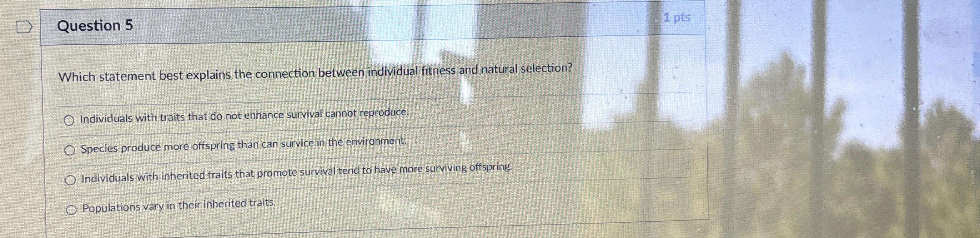 Solved Question 51 ﻿ptsWhich statement best explains the | Chegg.com
