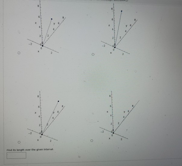Solved Sketch the space curve. Interval Vector-Valued | Chegg.com