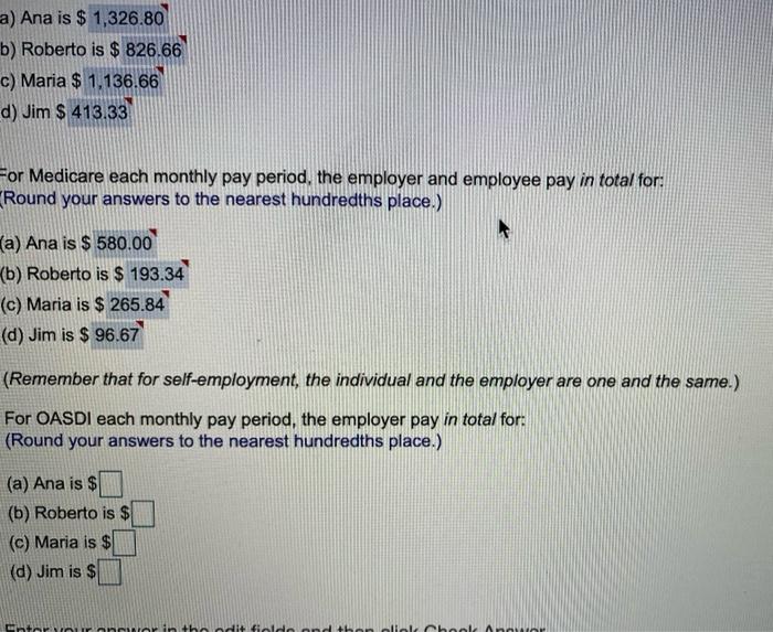 Solved Calculating FICA Taxes In this chapter, we learned | Chegg.com