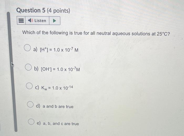 Solved Which of the following solutions is NOT a buffer? | Chegg.com