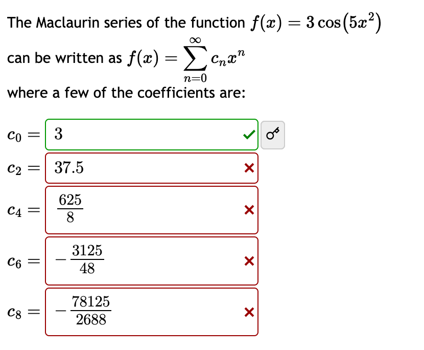 Solved The Maclaurin series of the function | Chegg.com