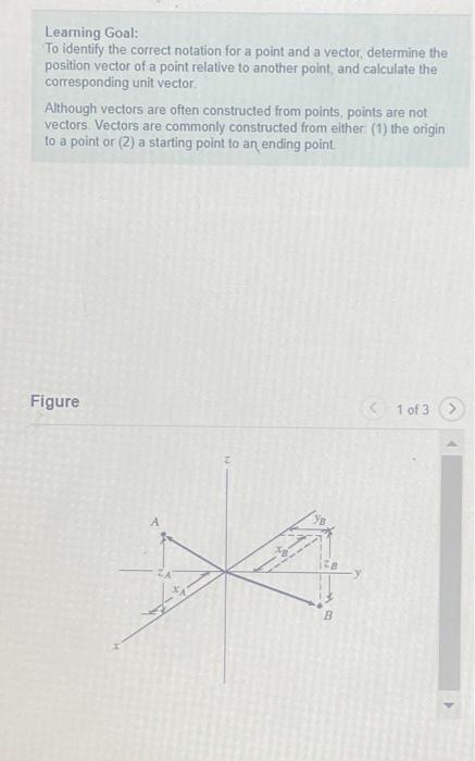 Solved Learning Goal: To identify the correct notation for a | Chegg.com