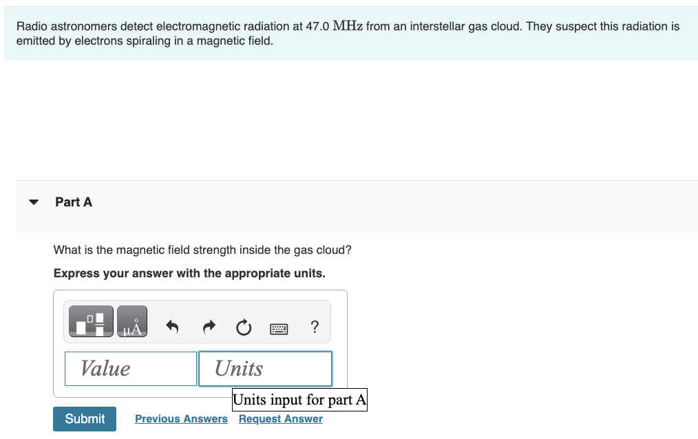 Solved Radio astronomers detect electromagnetic radiation at | Chegg.com