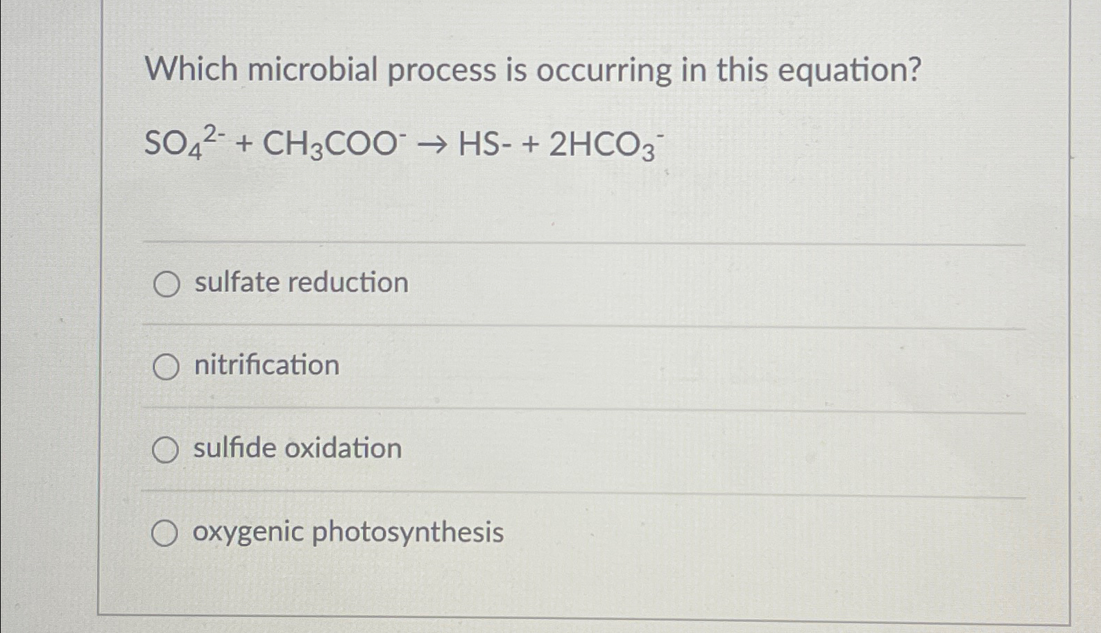 Solved Which microbial process is occurring in this | Chegg.com