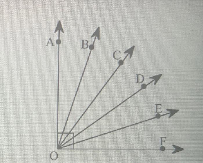 Solved 77 A. Bd Fs 10) Determine how many acute angles are | Chegg.com