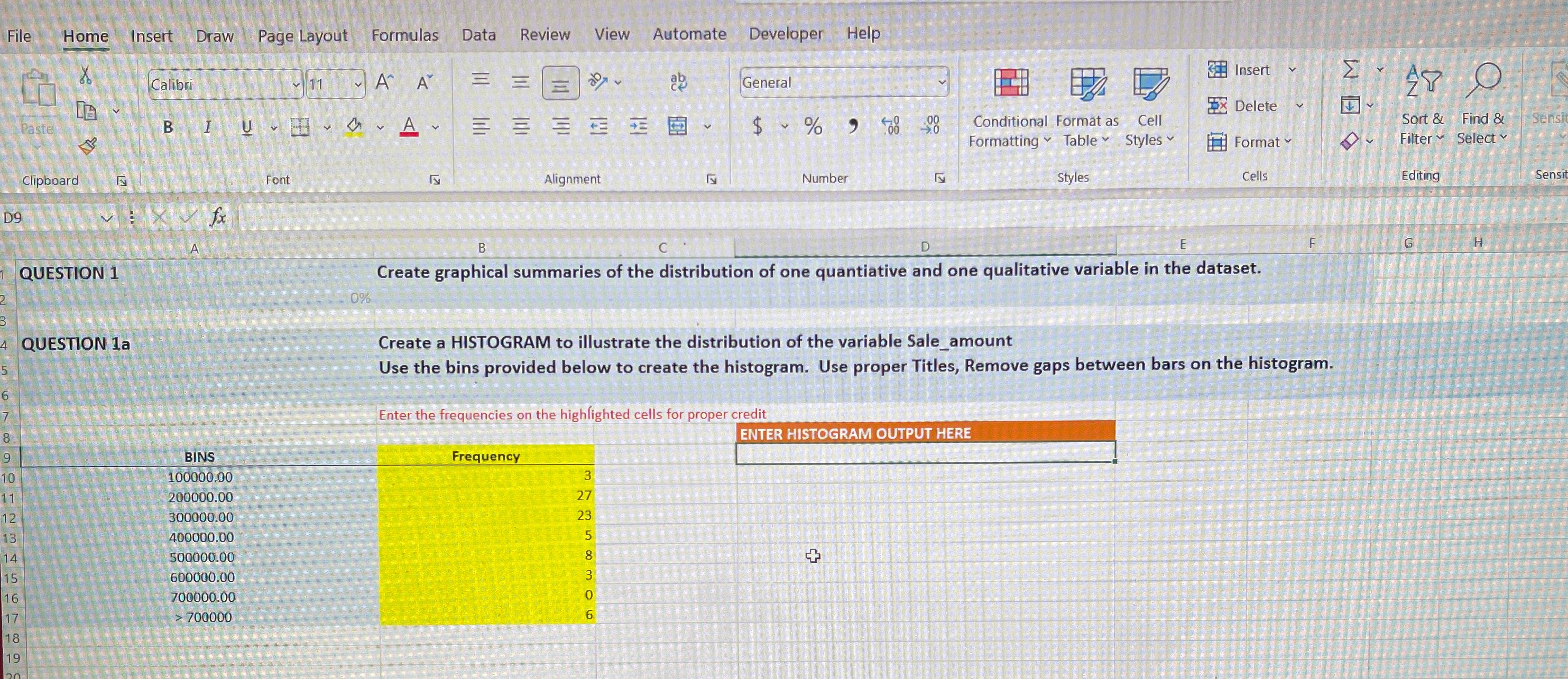 QUESTION 1Create graphical summaries of the | Chegg.com