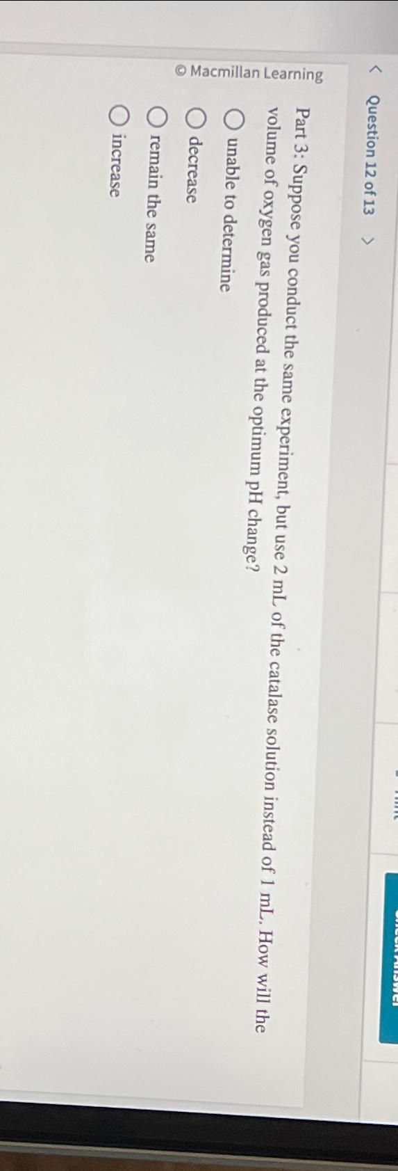 Solved Question 12 ﻿of 13part 3 Suppose You Conduct The