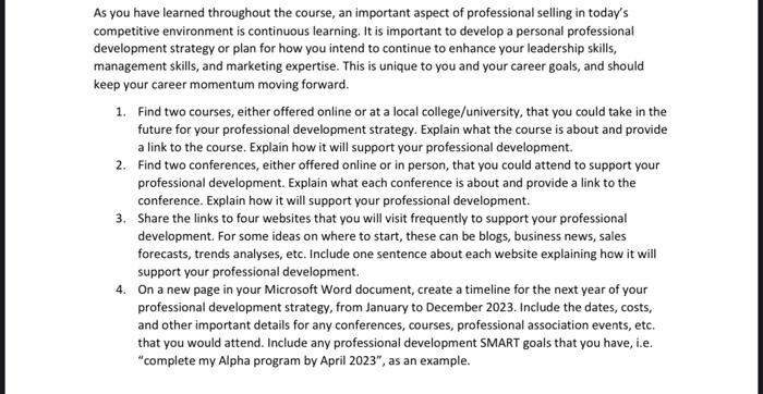 Solved As you have learned throughout the course, an | Chegg.com