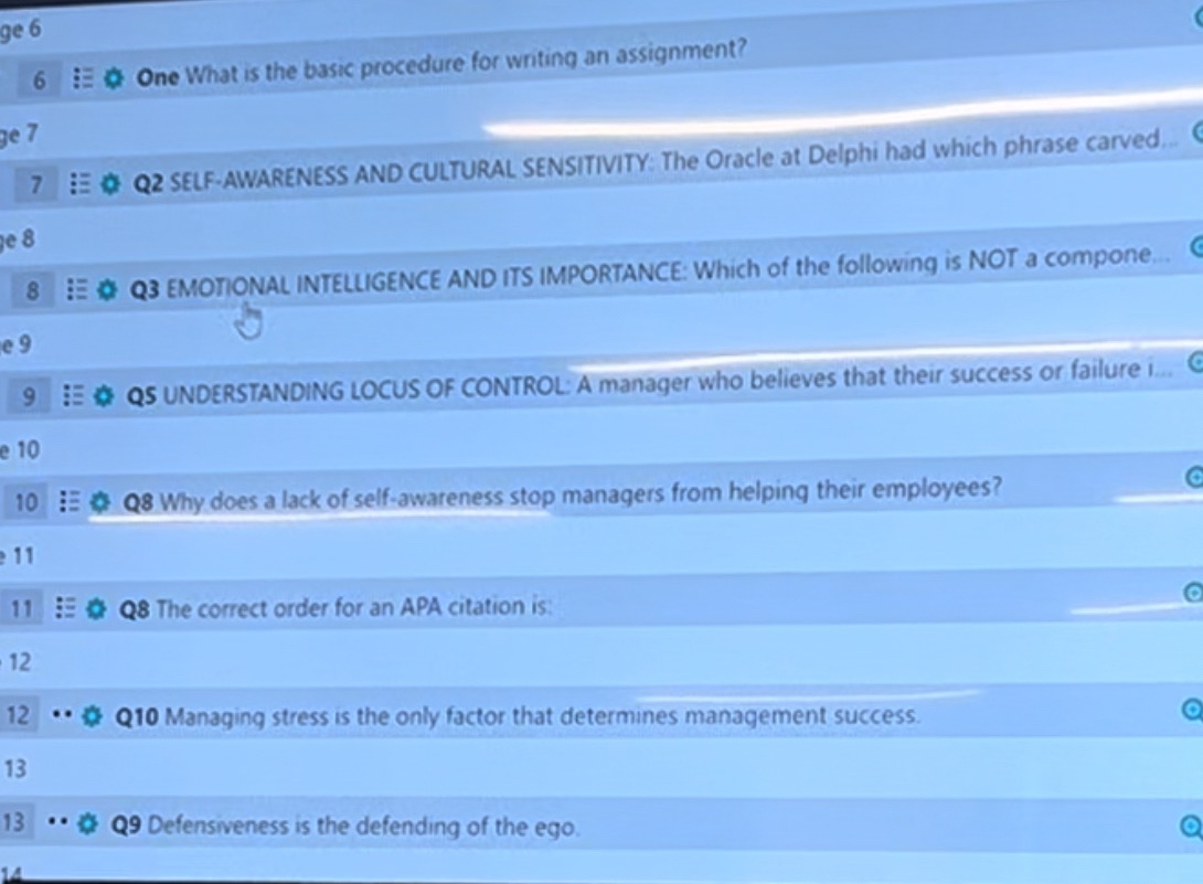 Solved One What is the basic procedure for writing an | Chegg.com