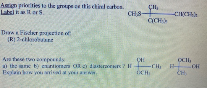 Solved Assign priorities to the groups on this chiral | Chegg.com