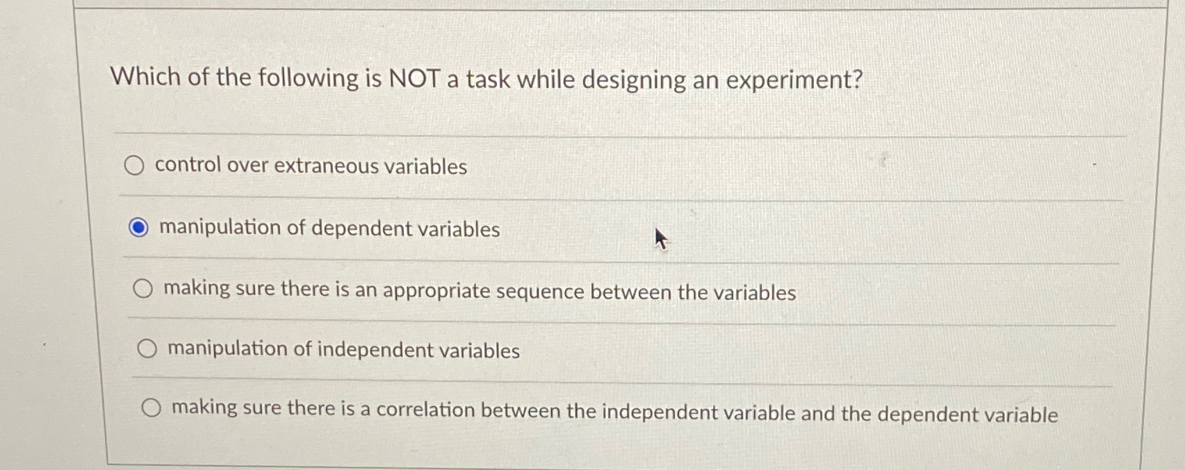 Solved Which of the following is NOT a task while designing | Chegg.com