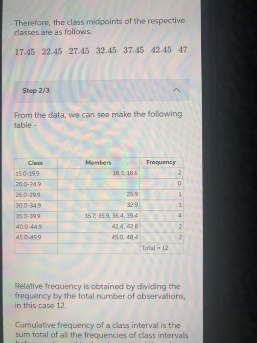 Solved 1. Create a frequency polygon summarizing the scores | Chegg.com