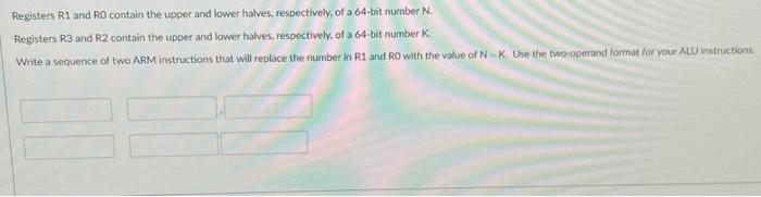 Solved Register R1 contains the value 7. Write a single | Chegg.com