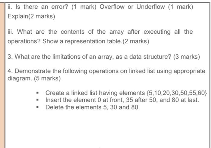 Solved 1. Each element of an array A[10×5] requires one byte | Chegg.com