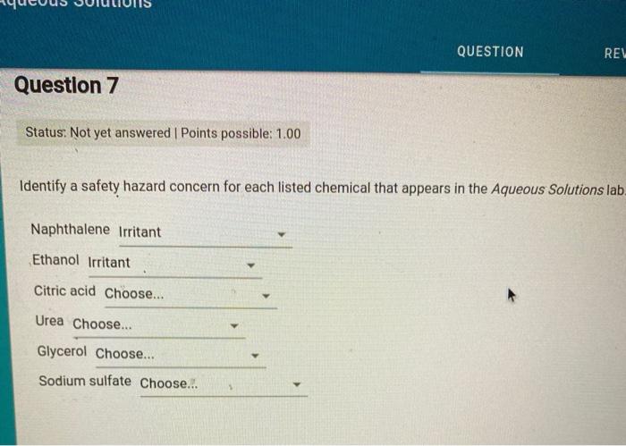Solved QUESTION REL Question 7 Status: Not yet answered I | Chegg.com