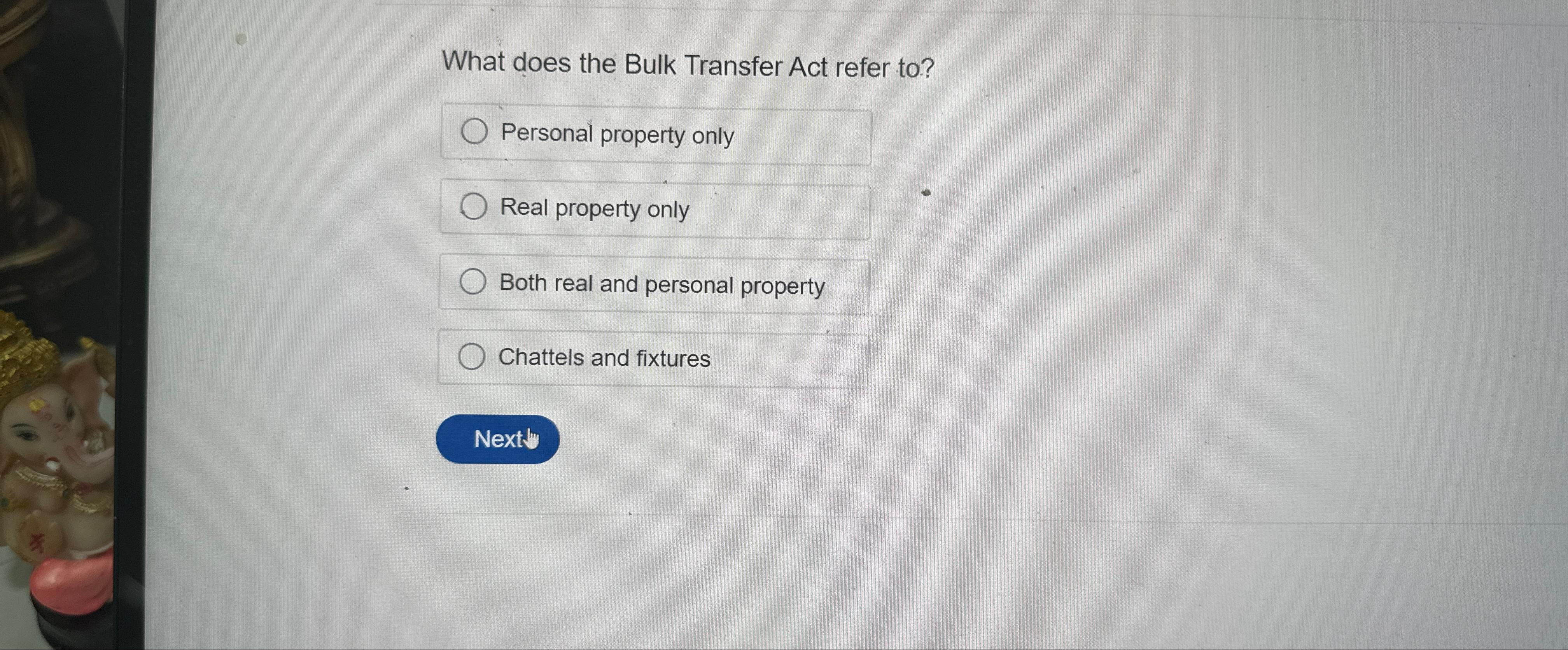 Solved What does the Bulk Transfer Act refer to?Personal | Chegg.com