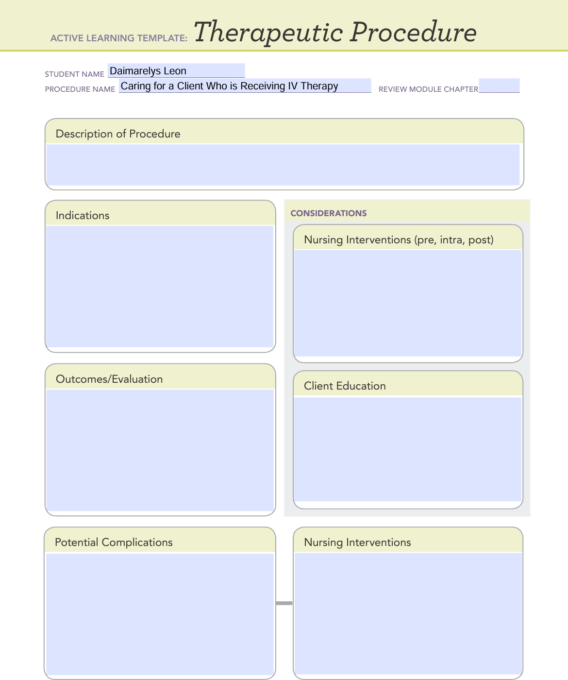 Solved active learning template: Therapeutic | Chegg.com