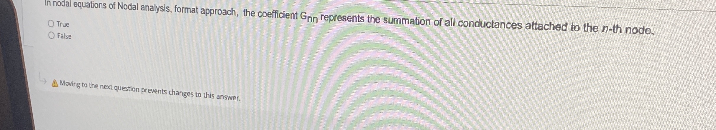 Solved In nodal equations of Nodal analysis, format | Chegg.com