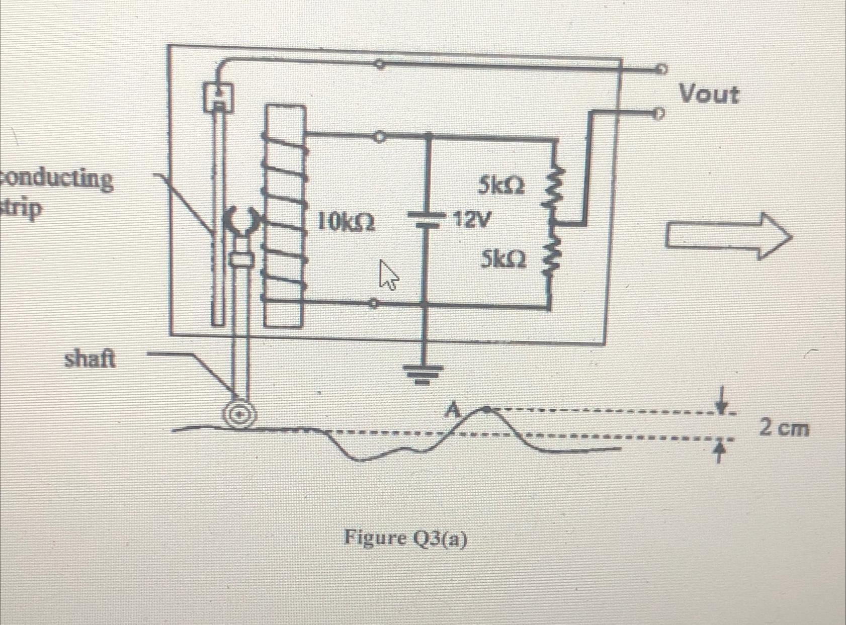 Solved A resistive position transducer with a resistance of | Chegg.com