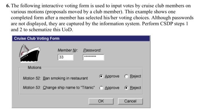 Perform Steps 1 And 2 Of The Csdp For The Following