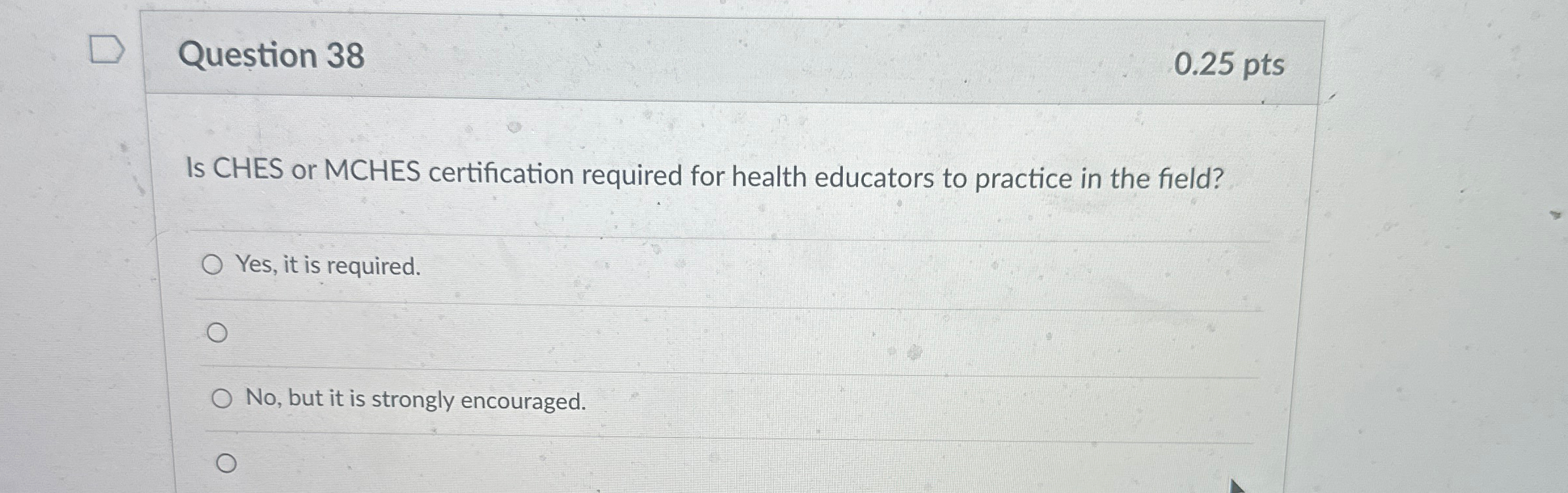 Solved Question 38025 ﻿ptsis Ches Or Mches Certification 