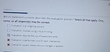 Solved QuationsWhich statement correctly describes the | Chegg.com