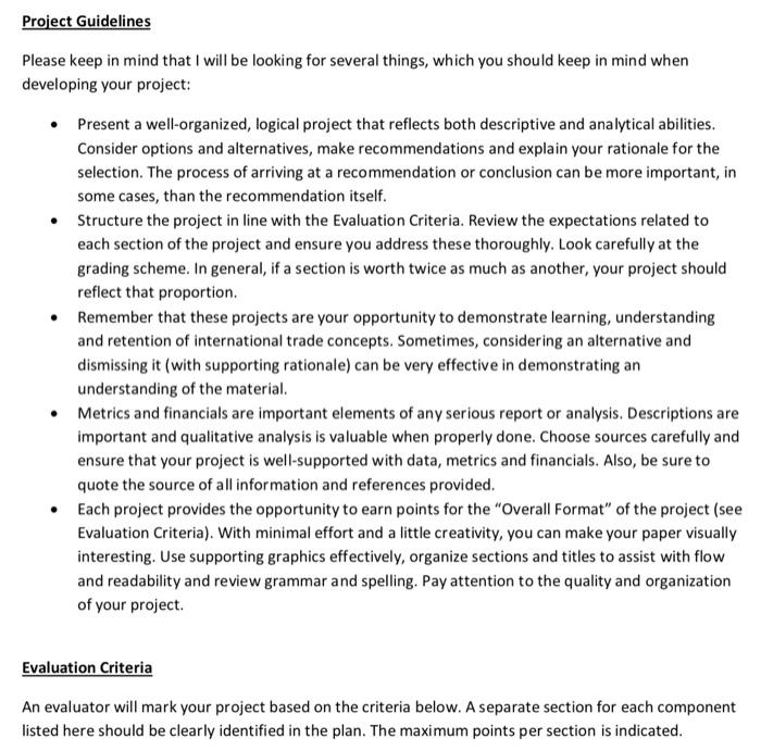 Solved The Project To test your understanding of the | Chegg.com