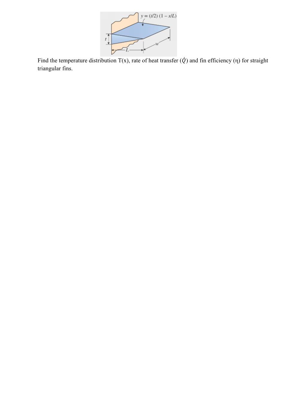 Solved Find the temperature distribution T(x), ﻿rate of heat | Chegg.com