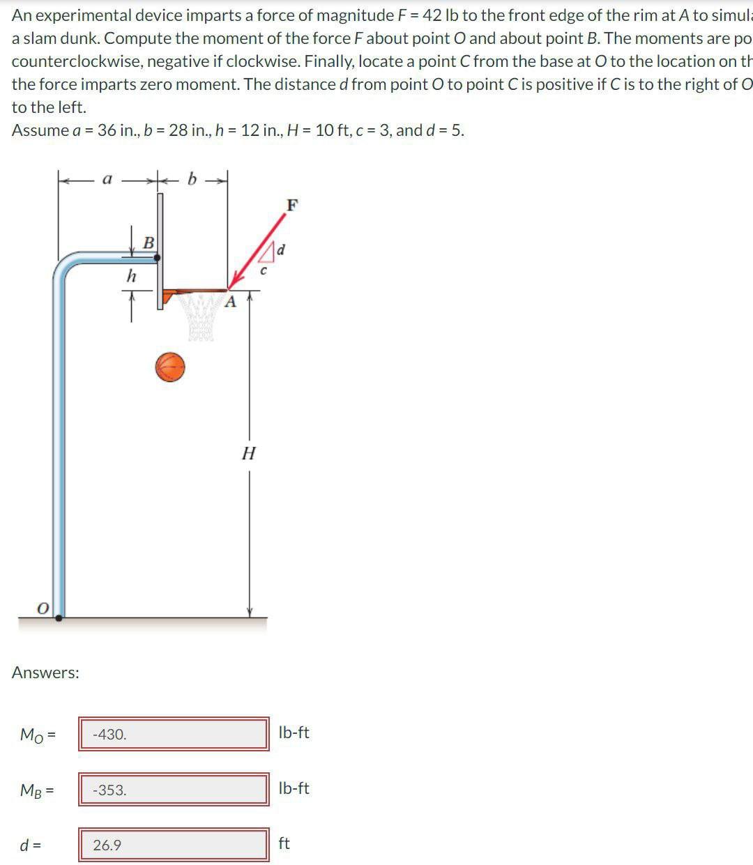Solved An experimental device imparts a force of magnitude | Chegg.com