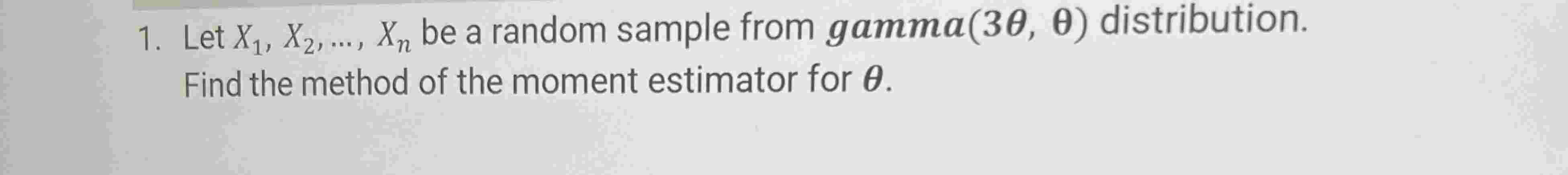 Solved Let x_(1),x_(2),dots,x_(n) ﻿be a random sample from | Chegg.com